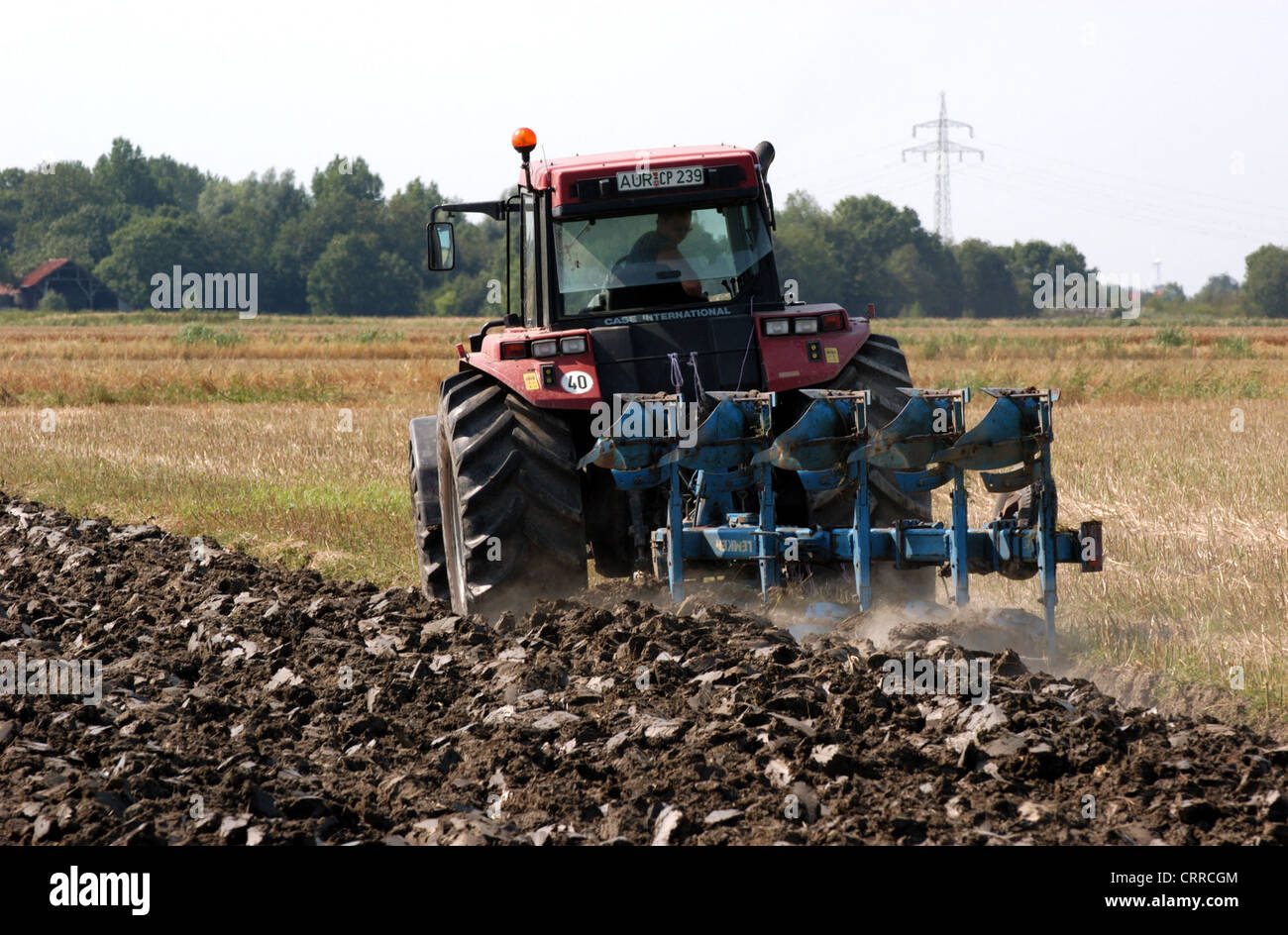Farmer plowing field hi-res stock photography and images - Alamy