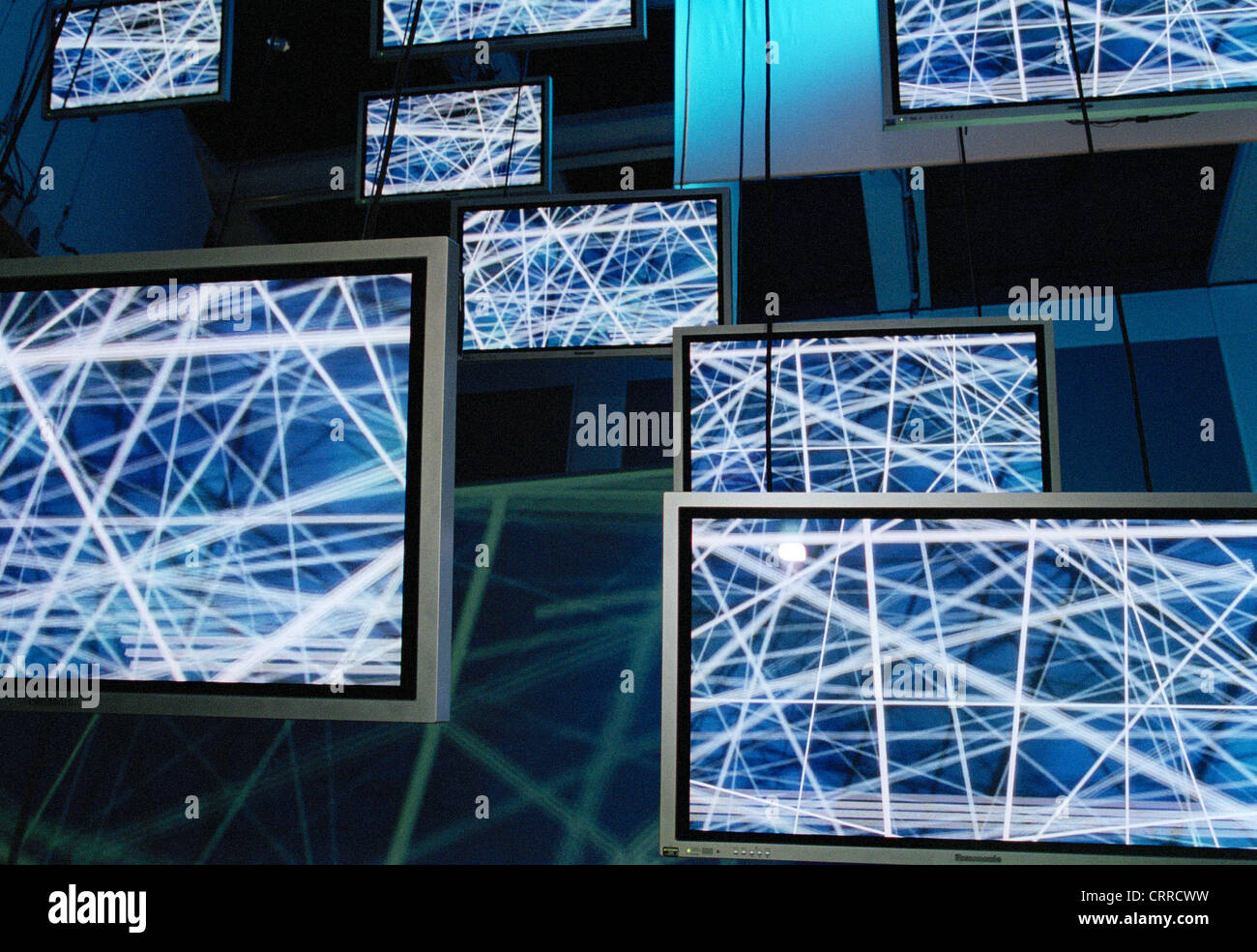 Panasonic shows modern plasma screens at IFA Stock Photo - Alamy