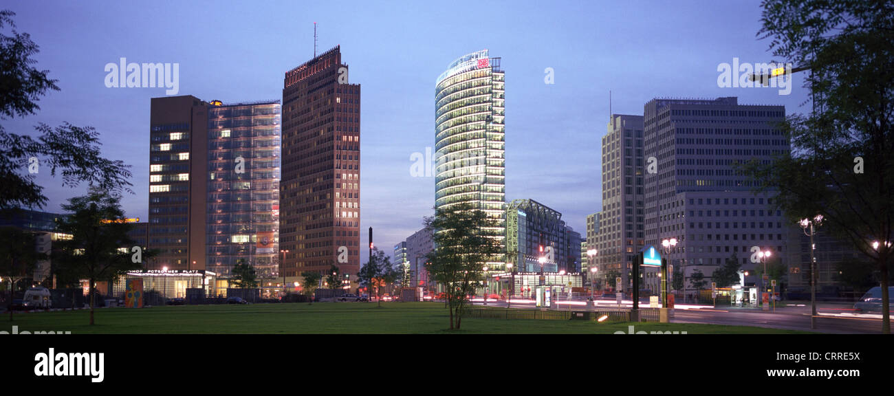 Cityscape Potsdamer Platz in Berlin Stock Photo - Alamy
