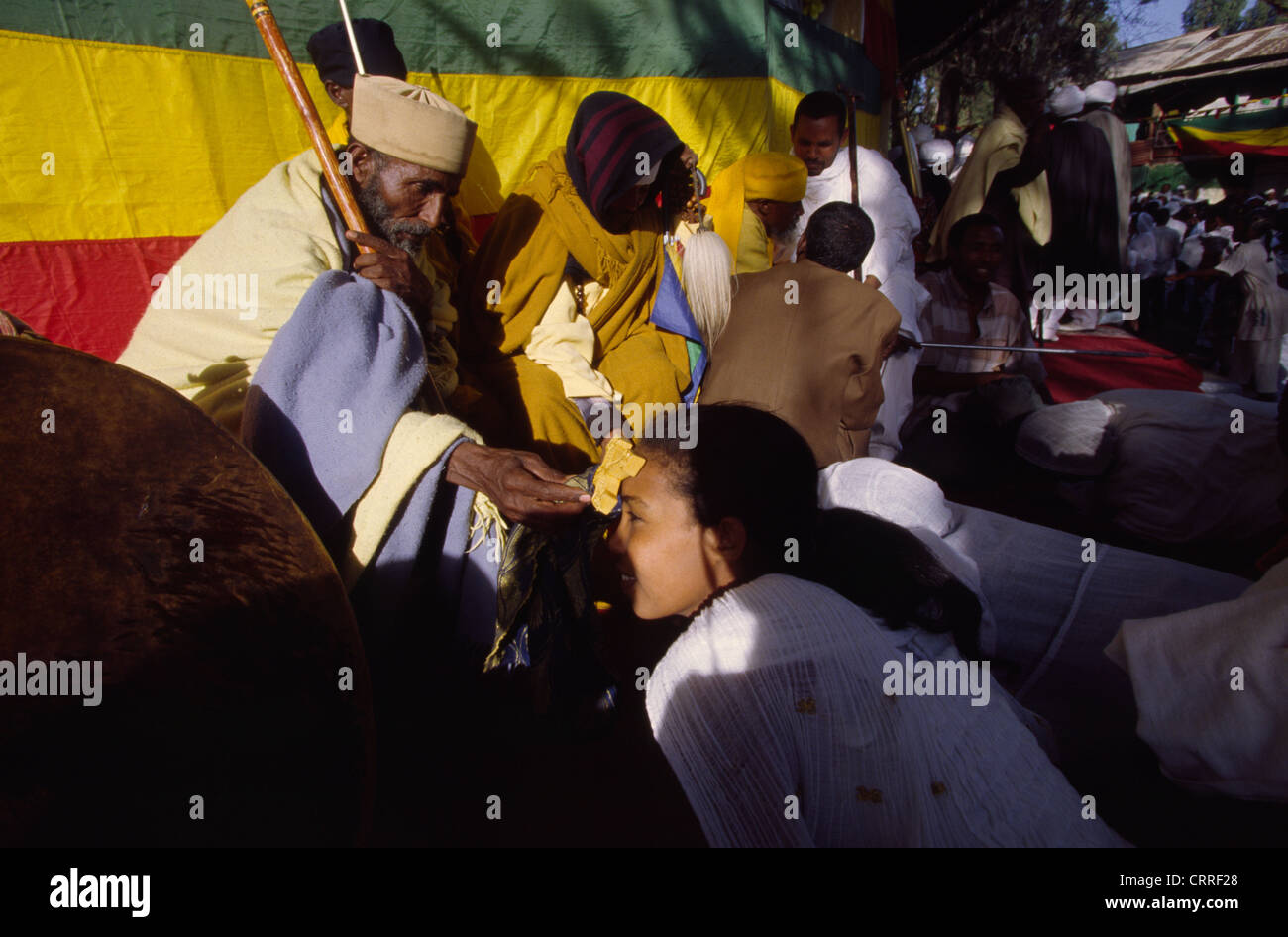 The celebration of Timkat (Epiphany) Gondar, Ethiopia,Africa Stock ...