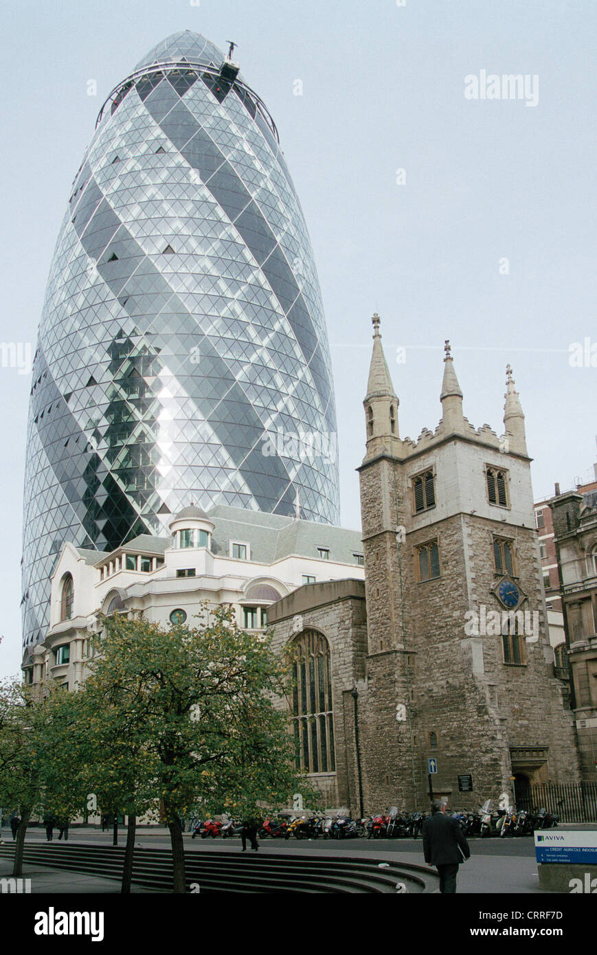The headquarters of Swiss Re, London Stock Photo - Alamy