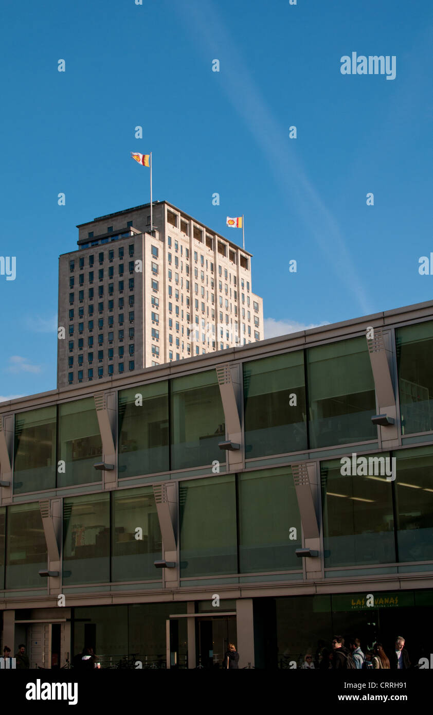 Shell Centre, one of the two central offices of oil major Shell, at ...