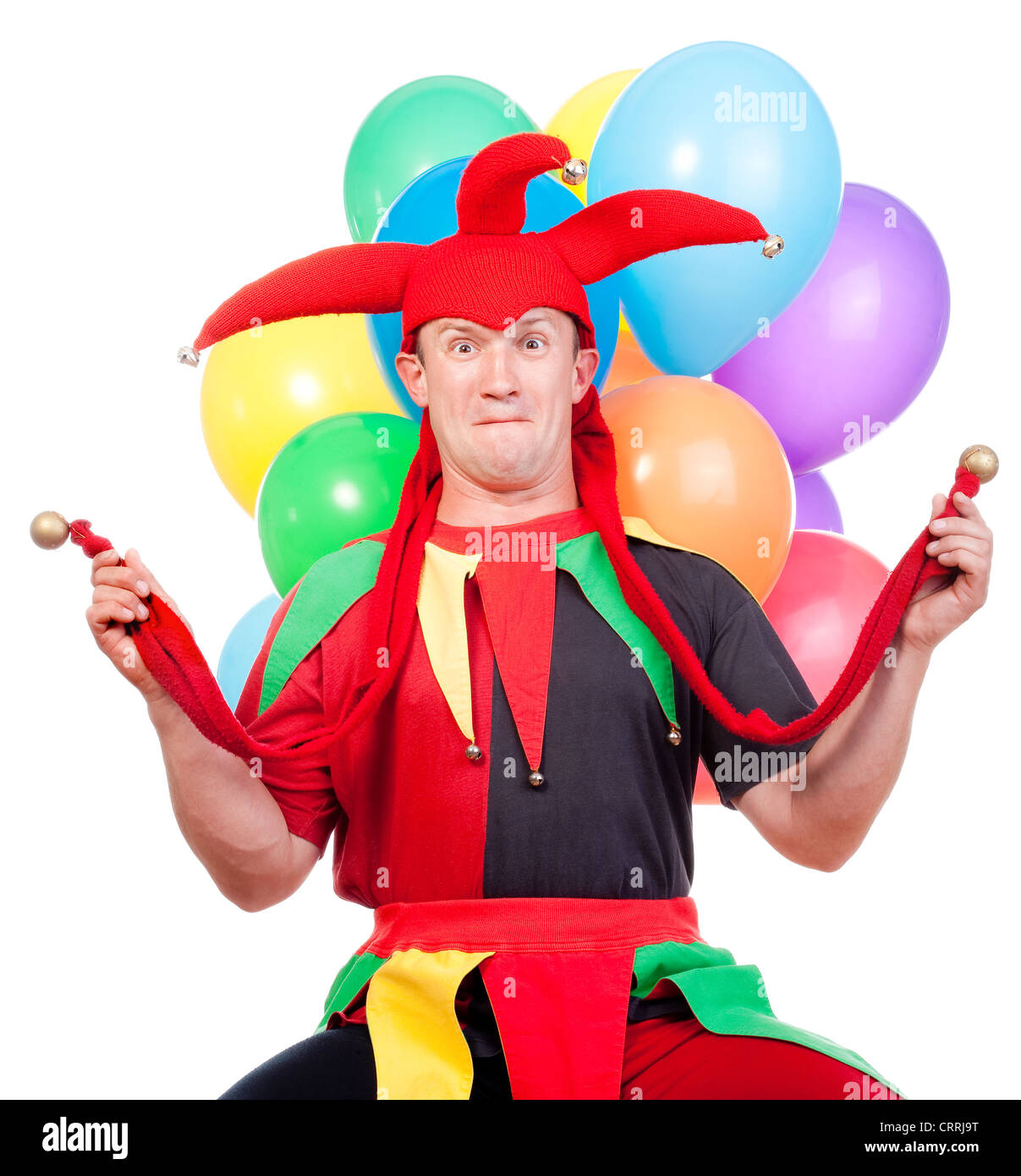 Fool jester cartoon character hi-res stock photography and images - Alamy