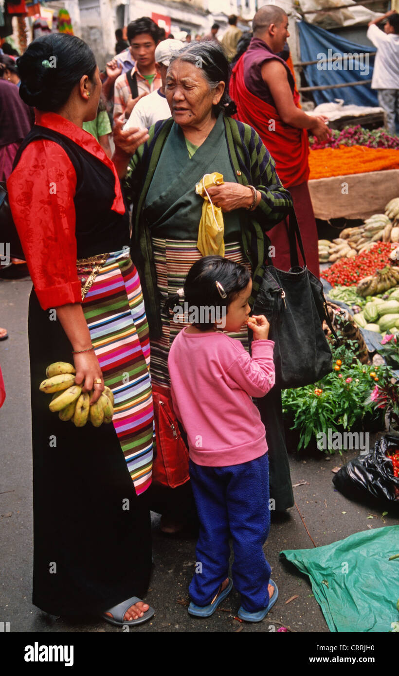 India; West Bengal, Kalimpong, market Stock Photo - Alamy