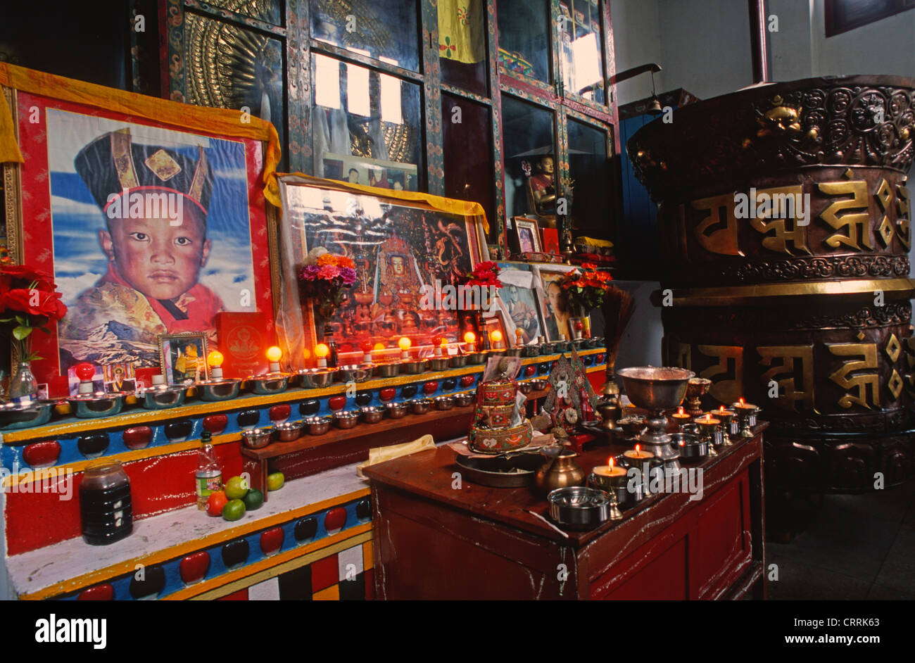 India; Sikkim; Gangtok; Rumtek Gompa; tibetan; buddhist; monastery ...
