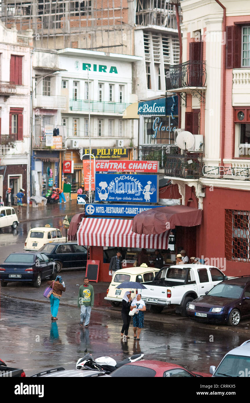 Madagascar citroen taxi cab hi-res stock photography and images - Alamy