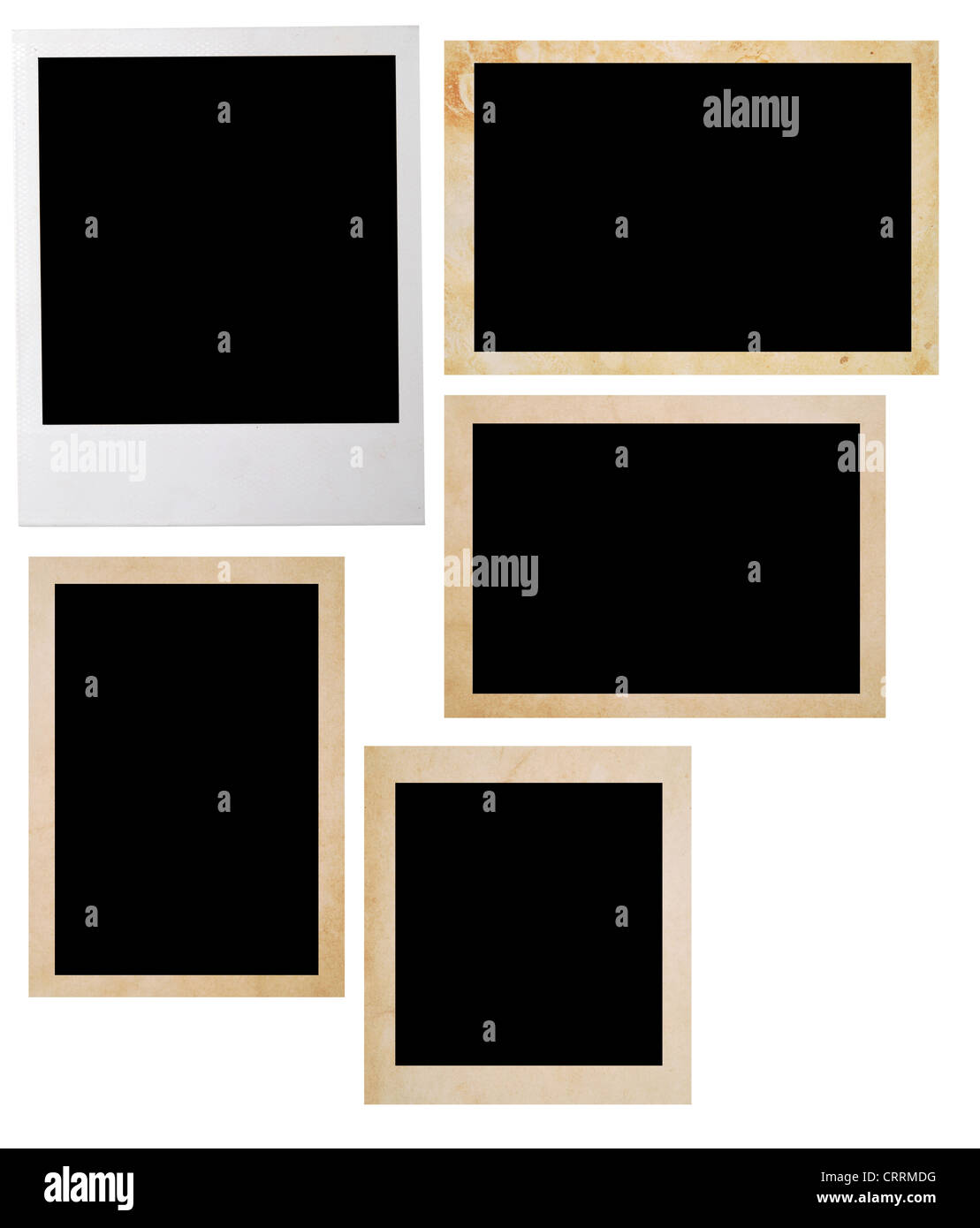 photo frames isolated on white Stock Photo - Alamy