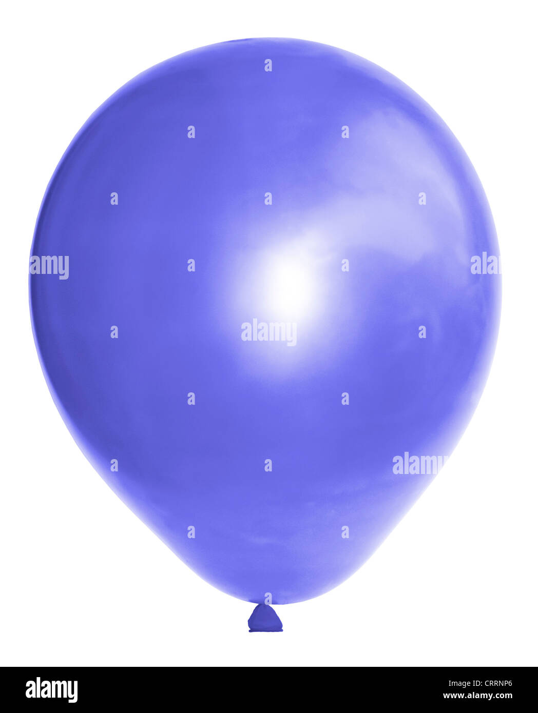 blue balloon on a white background Stock Photo - Alamy