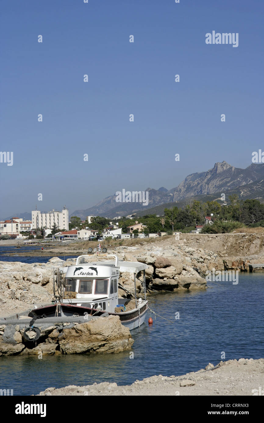 A small fishing harbour Lapta North Cyprus Stock Photo - Alamy