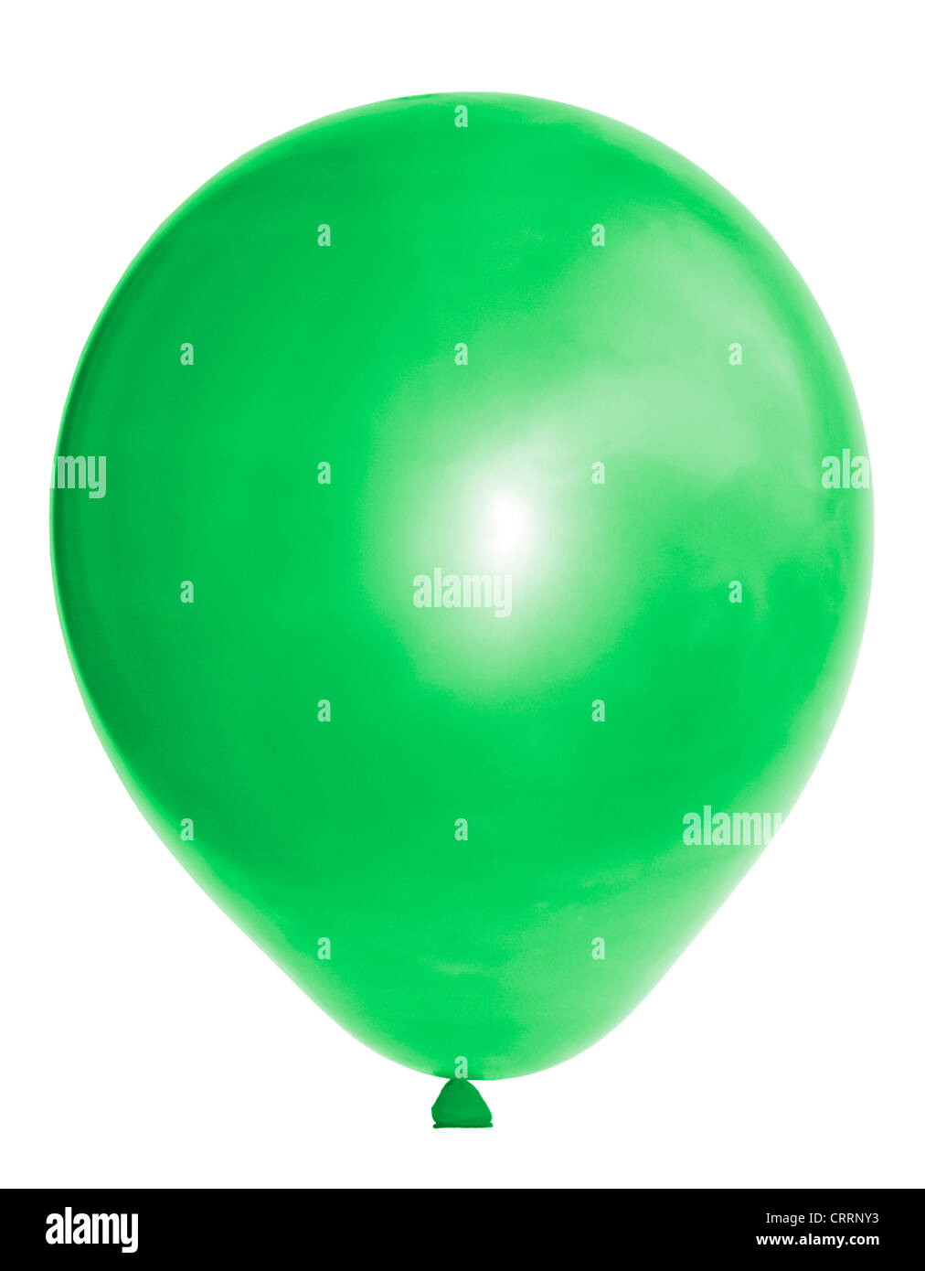 Green party balloon on Cut Out Stock Images & Pictures - Alamy