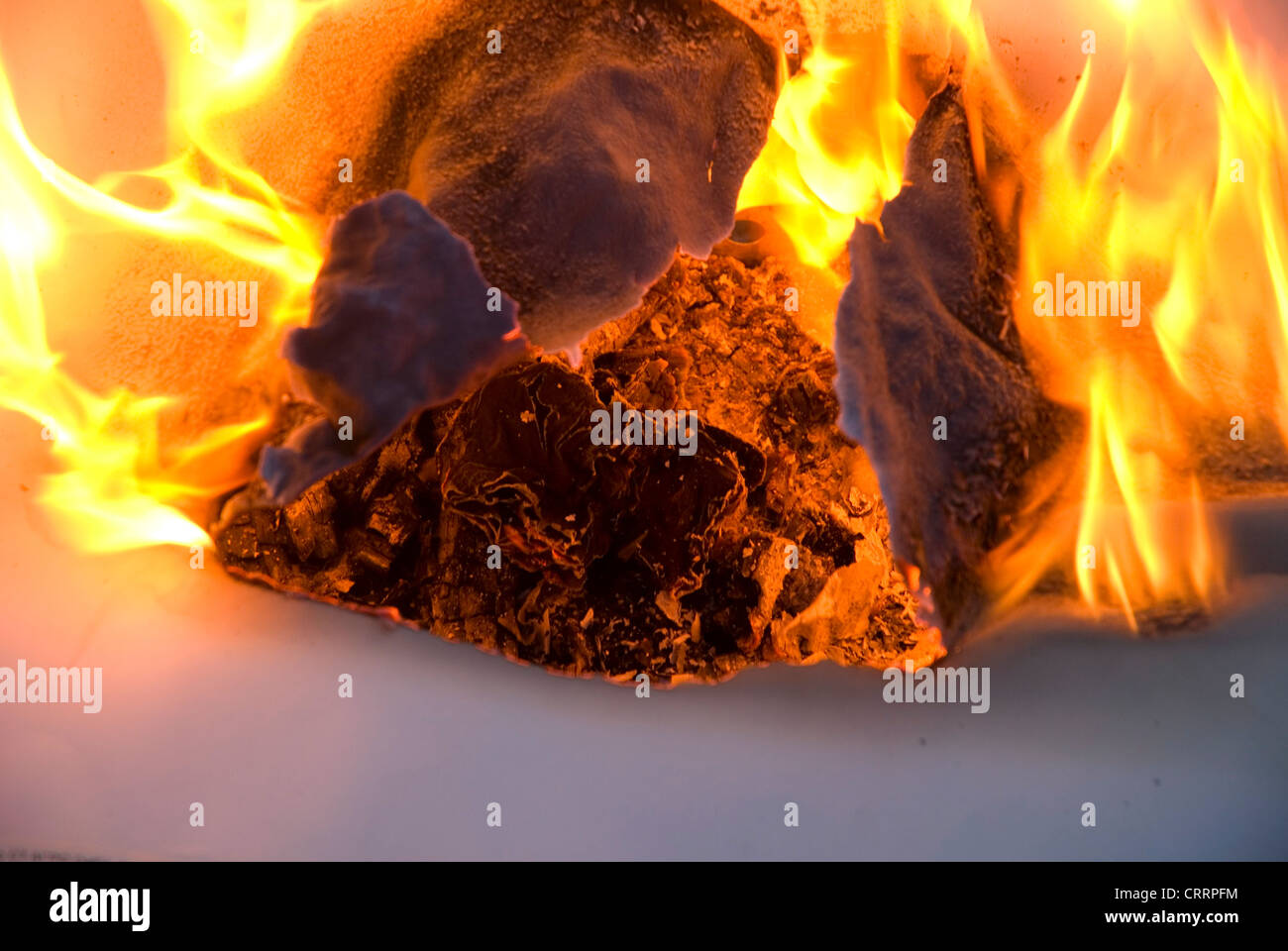open fire great as a background Stock Photo - Alamy