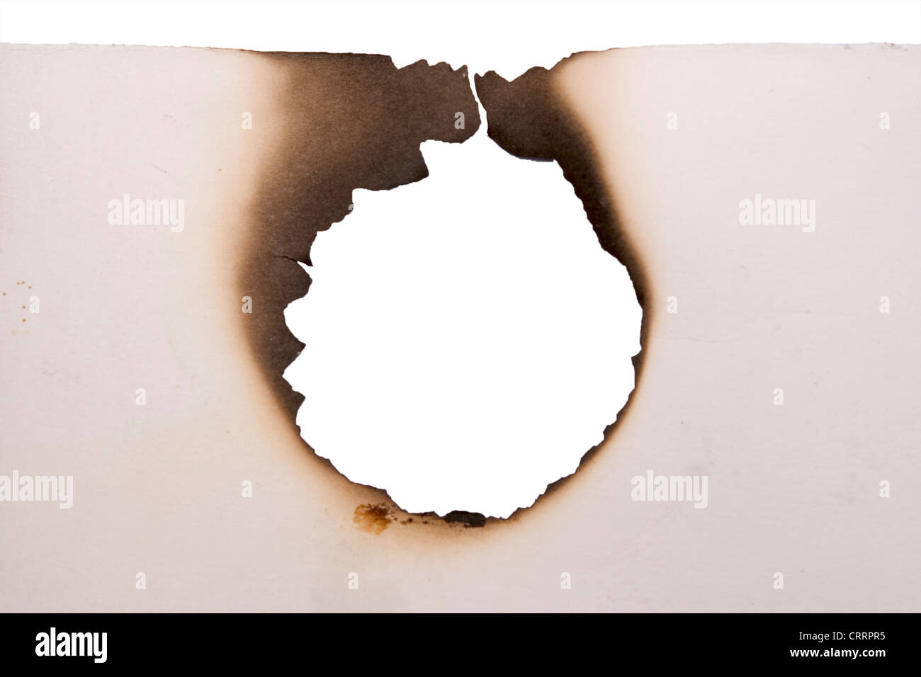 Paper burnt hole hi-res stock photography and images - Alamy