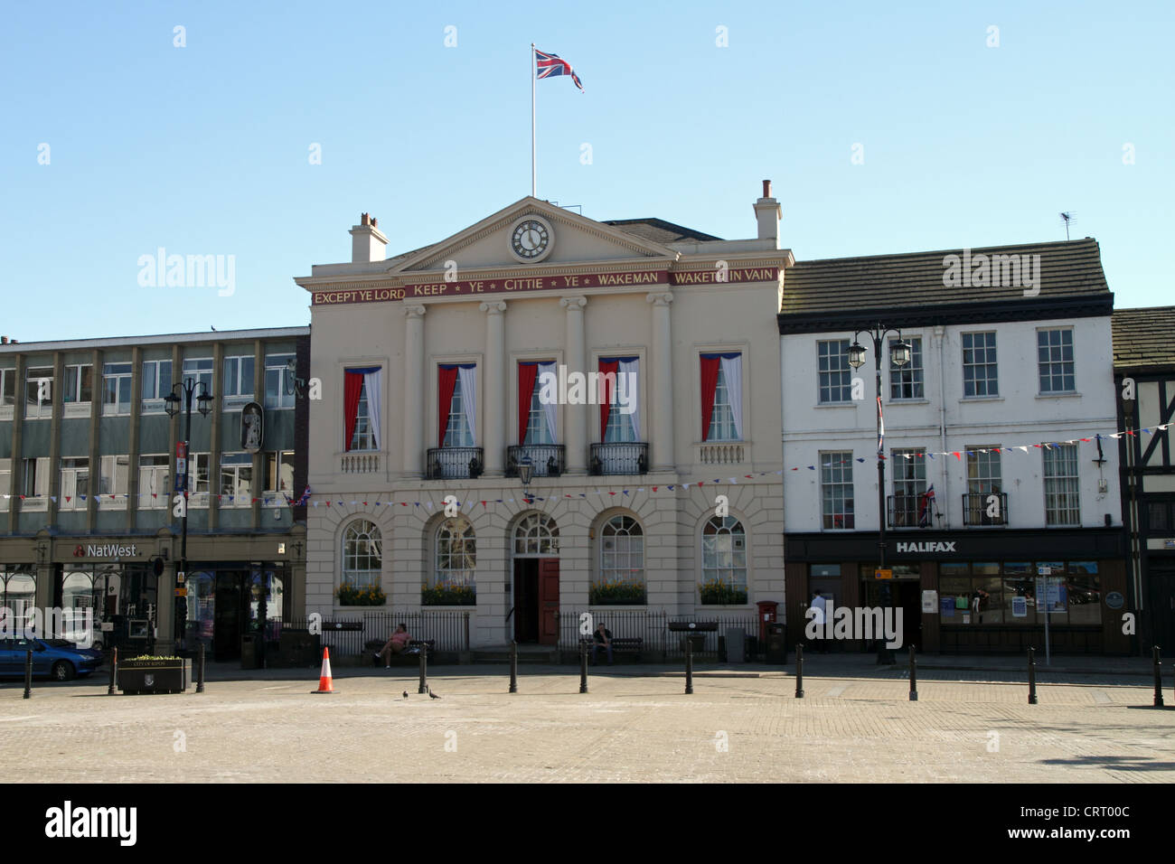 Ripon Town Hall, North Yorkshire, England. Built 1799 by Kames Wyatt ...