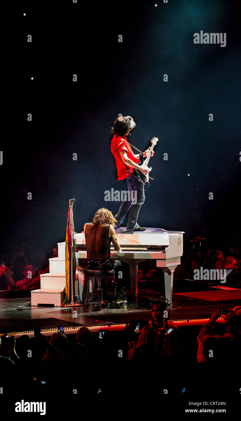 Aerosmith Performs in Toronto Stock Photo - Alamy