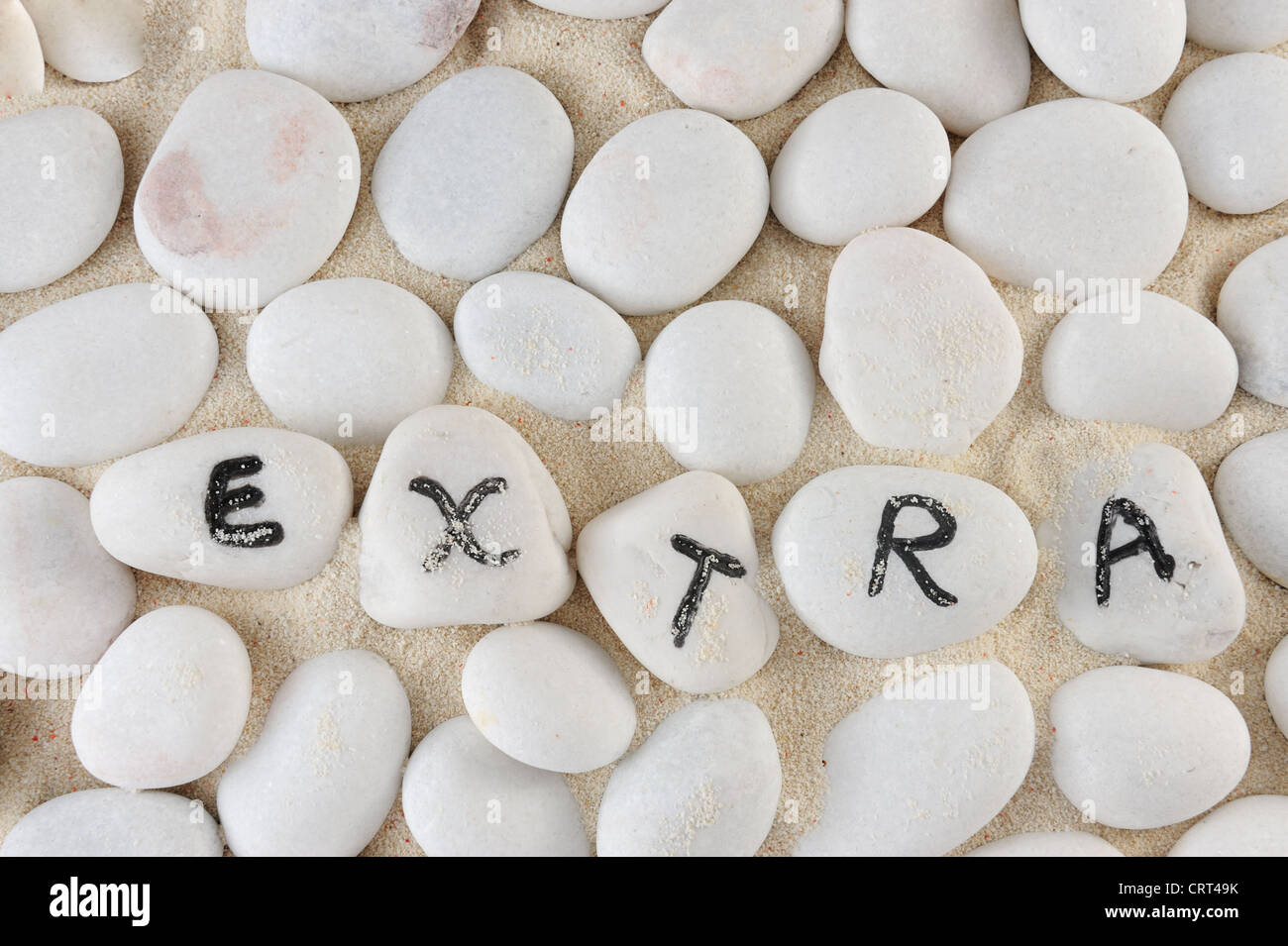 Extra word hi-res stock photography and images - Alamy