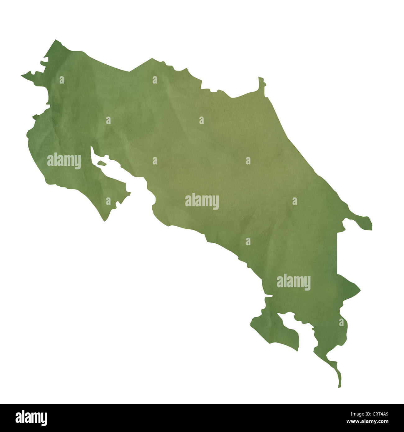 Map of costa rica hi-res stock photography and images - Alamy