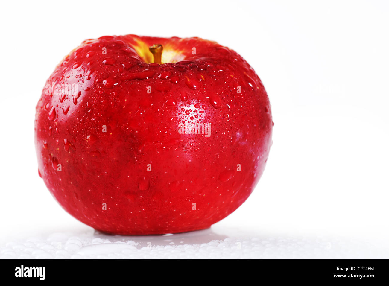 Dripping white apple hi-res stock photography and images - Alamy