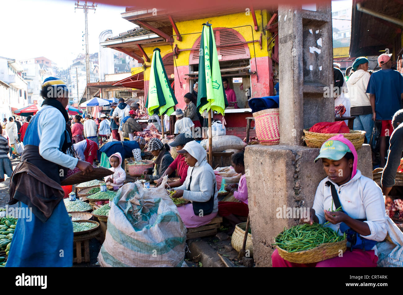 Zoma Market, Analakely, Antananarivo, Madagascar Stock Photo - Alamy