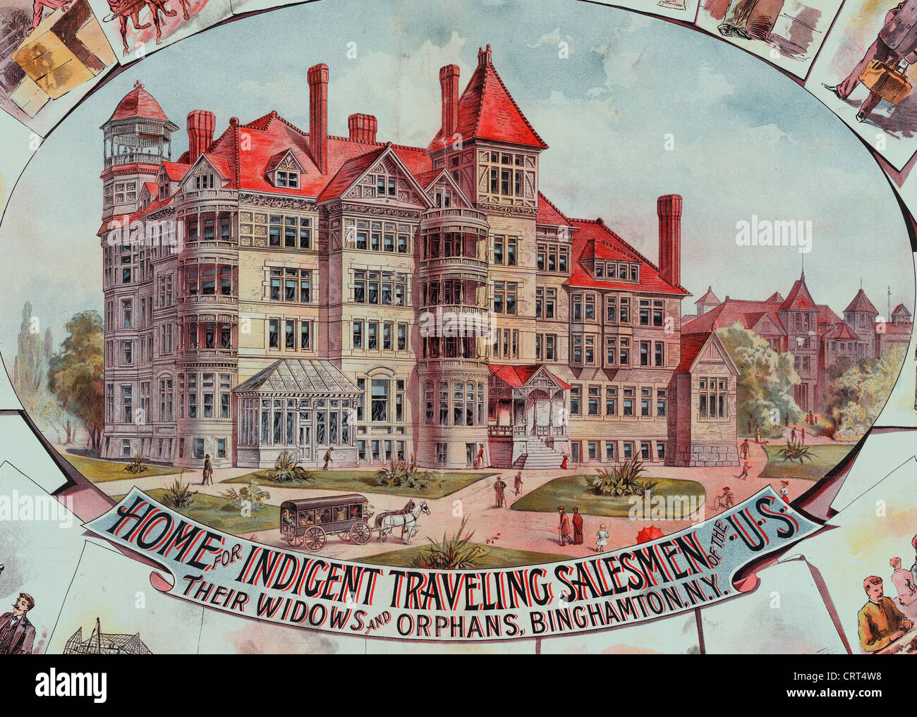 Vintage america advertising poster hi-res stock photography and images ...