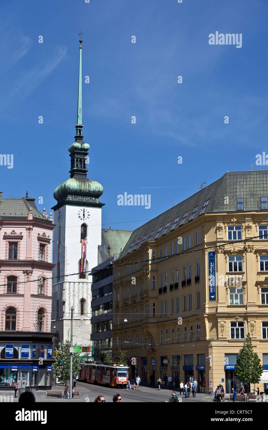 Freedom Square, Namesti Svobody, Brno, Czech Republic Stock Photo - Alamy