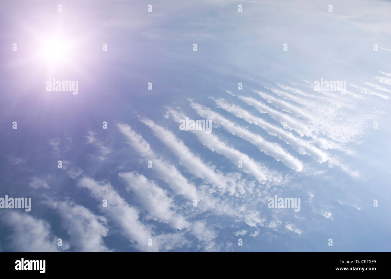 cloud ladder in the sky Stock Photo - Alamy