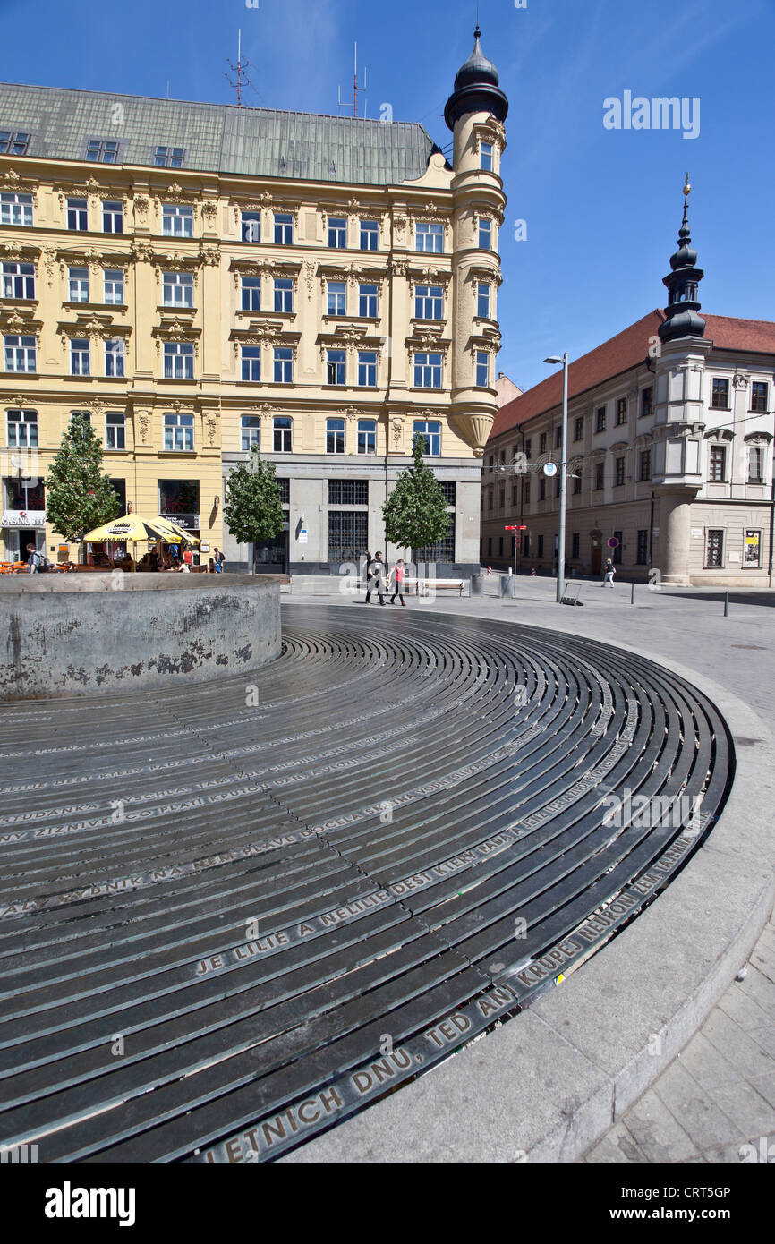 Freedom Square, Namesti Svobody, Brno, Czech Republic Stock Photo - Alamy