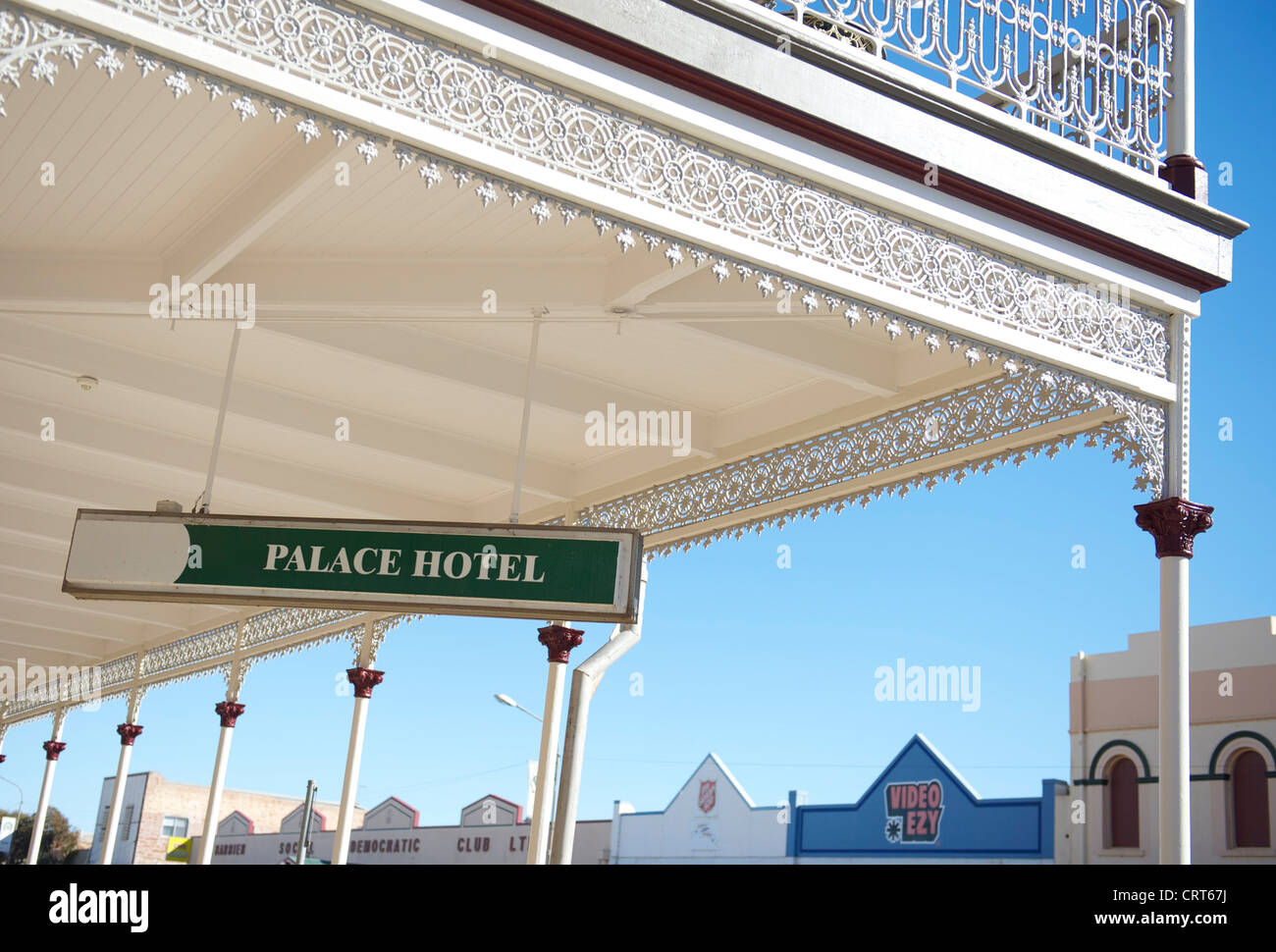 Australian outback hotel detail hi-res stock photography and images - Alamy