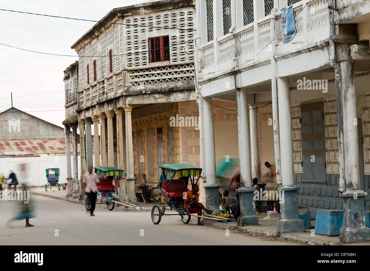 Colonial architecture, Mahajanga, Madagascar Stock Photo: 49089701 - Alamy
