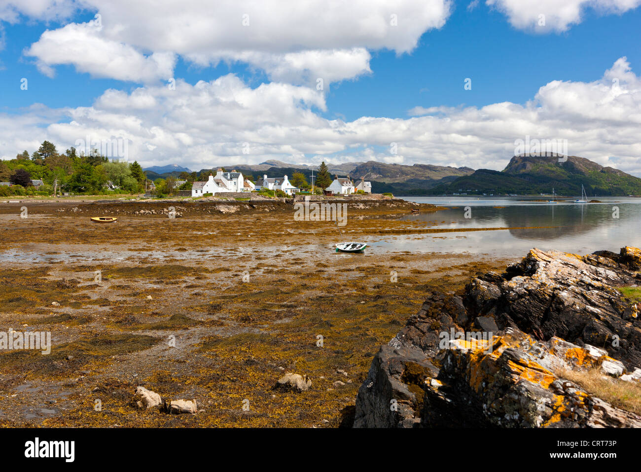 Plockton Harbour, Highland region, Scotland, United Kingdom, Europe ...