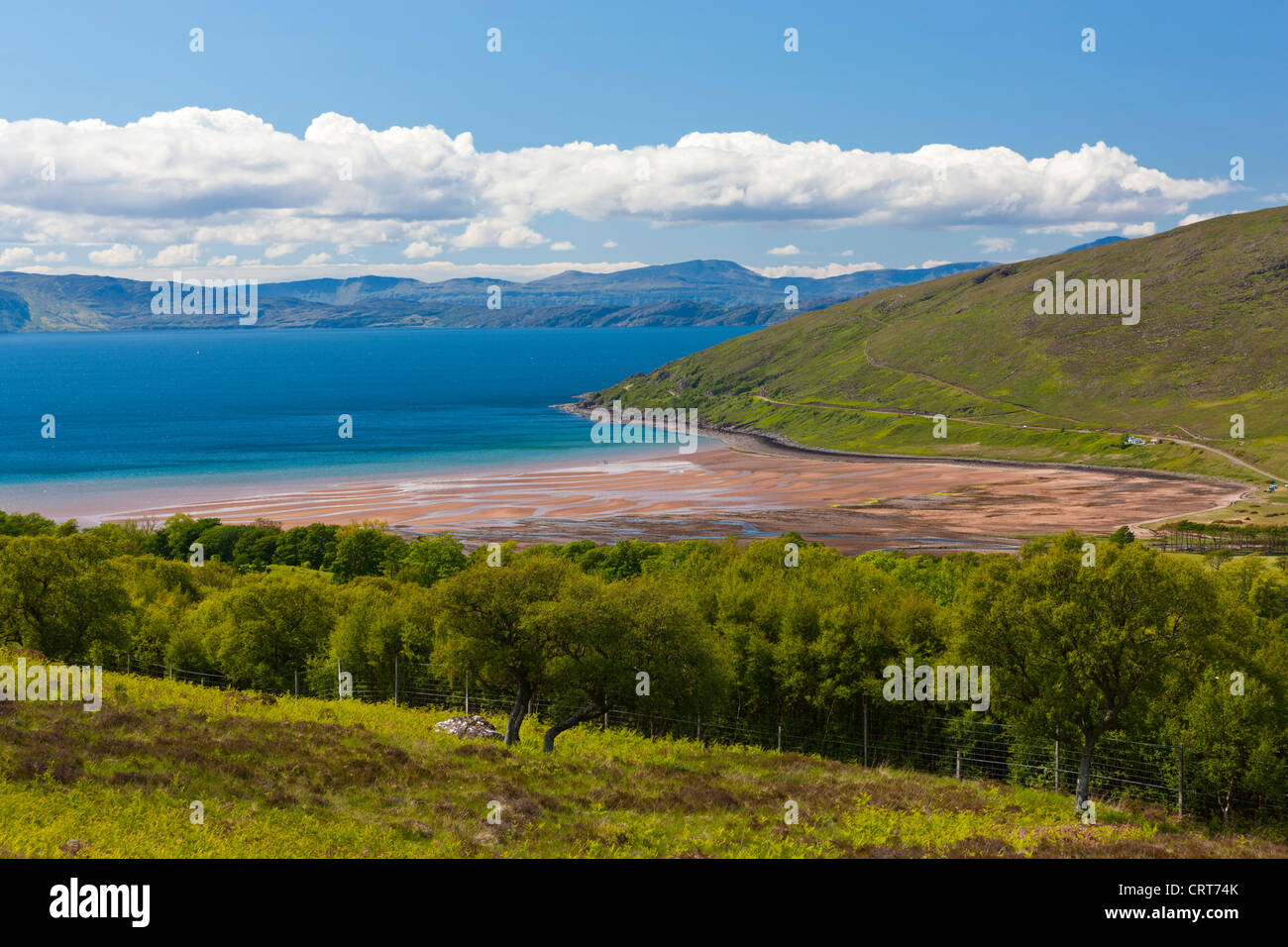 Applecross beach, Wester Ross in the North West Highlands of Scotland ...