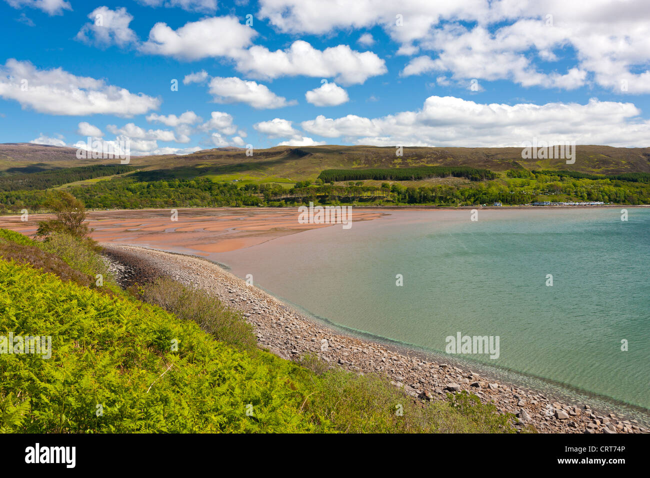 Applecross beach, Wester Ross in the North West Highlands of Scotland ...