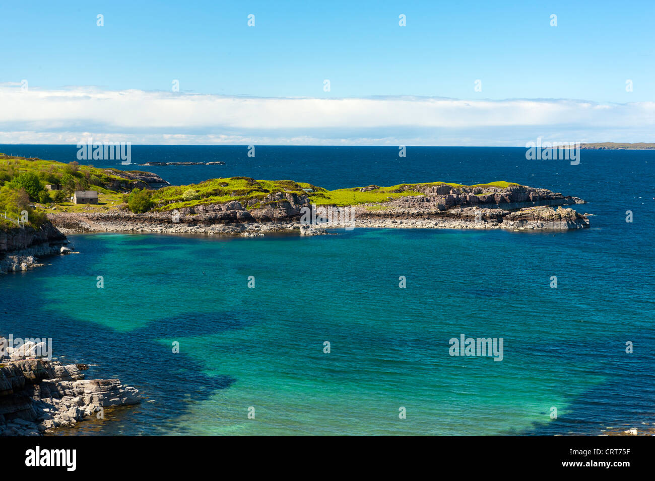 The Loch Torridon near Fearnmore, Wester Ross in the North West ...
