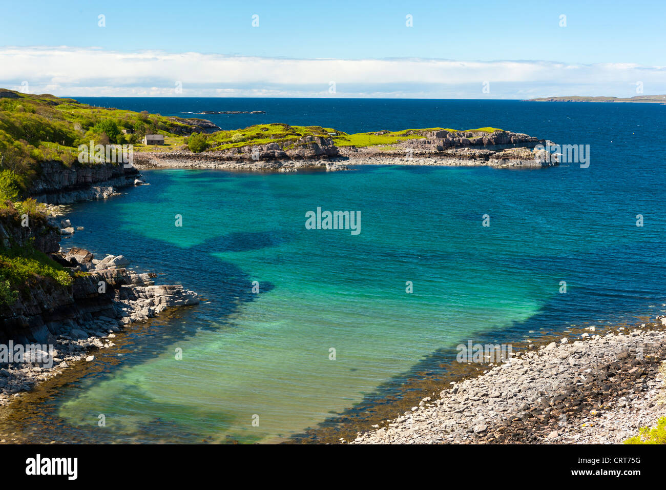 The Loch Torridon near Fearnmore, Wester Ross in the North West ...