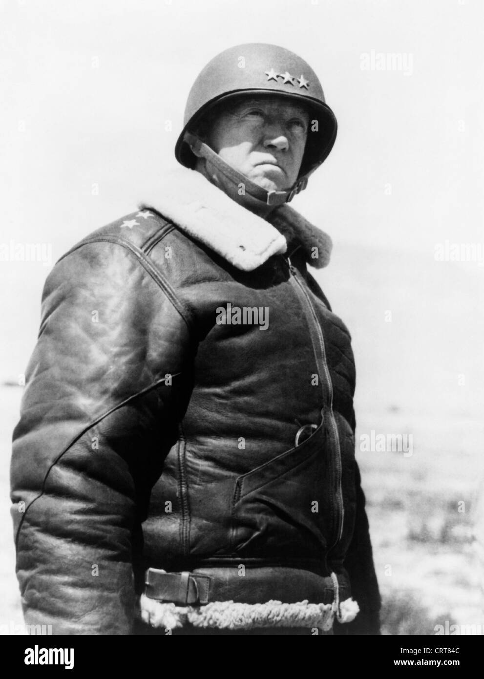 Vintage photo of General George Patton Stock Photo - Alamy