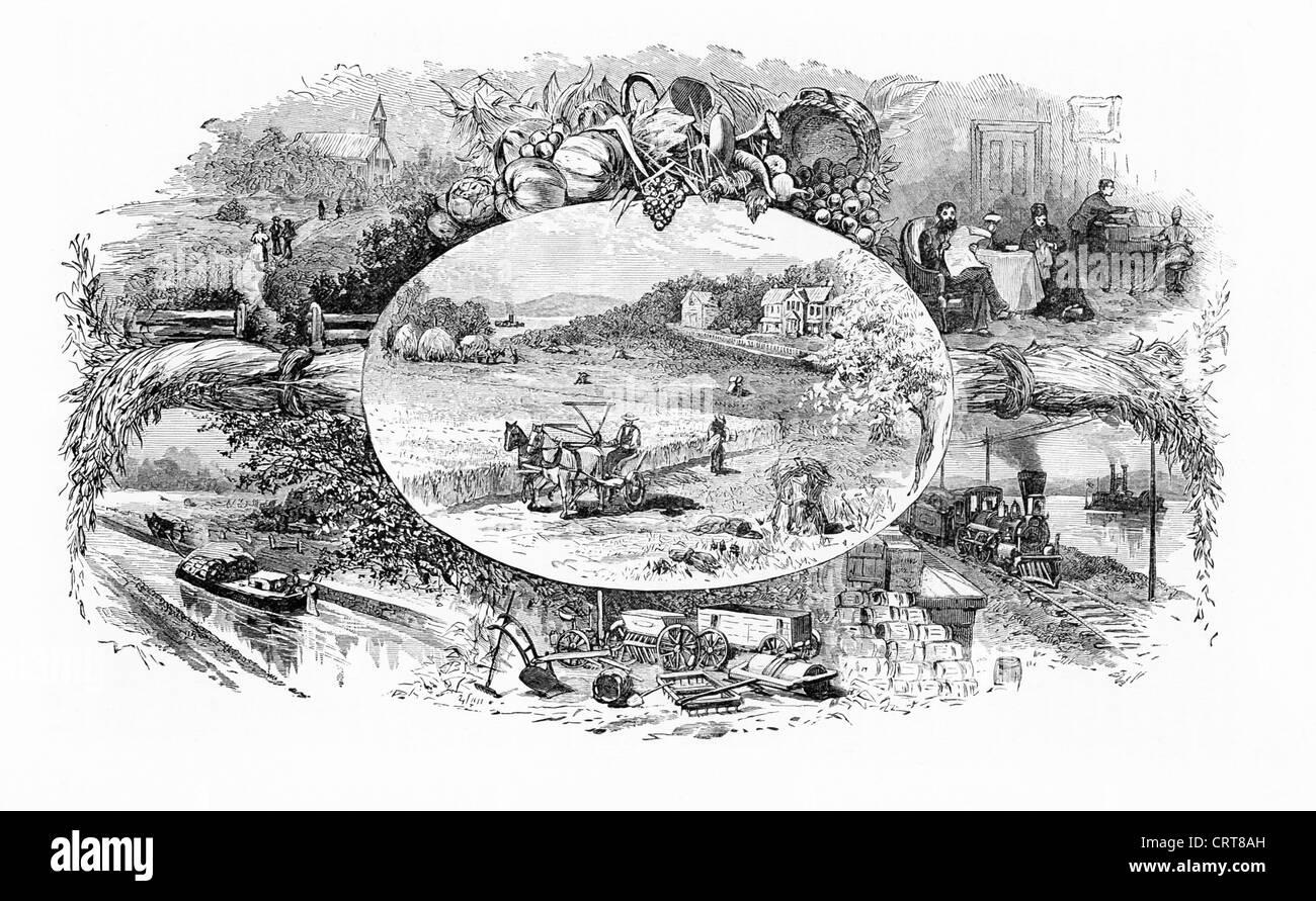 The Grange Movement, was an American agrarian movement taking its name ...