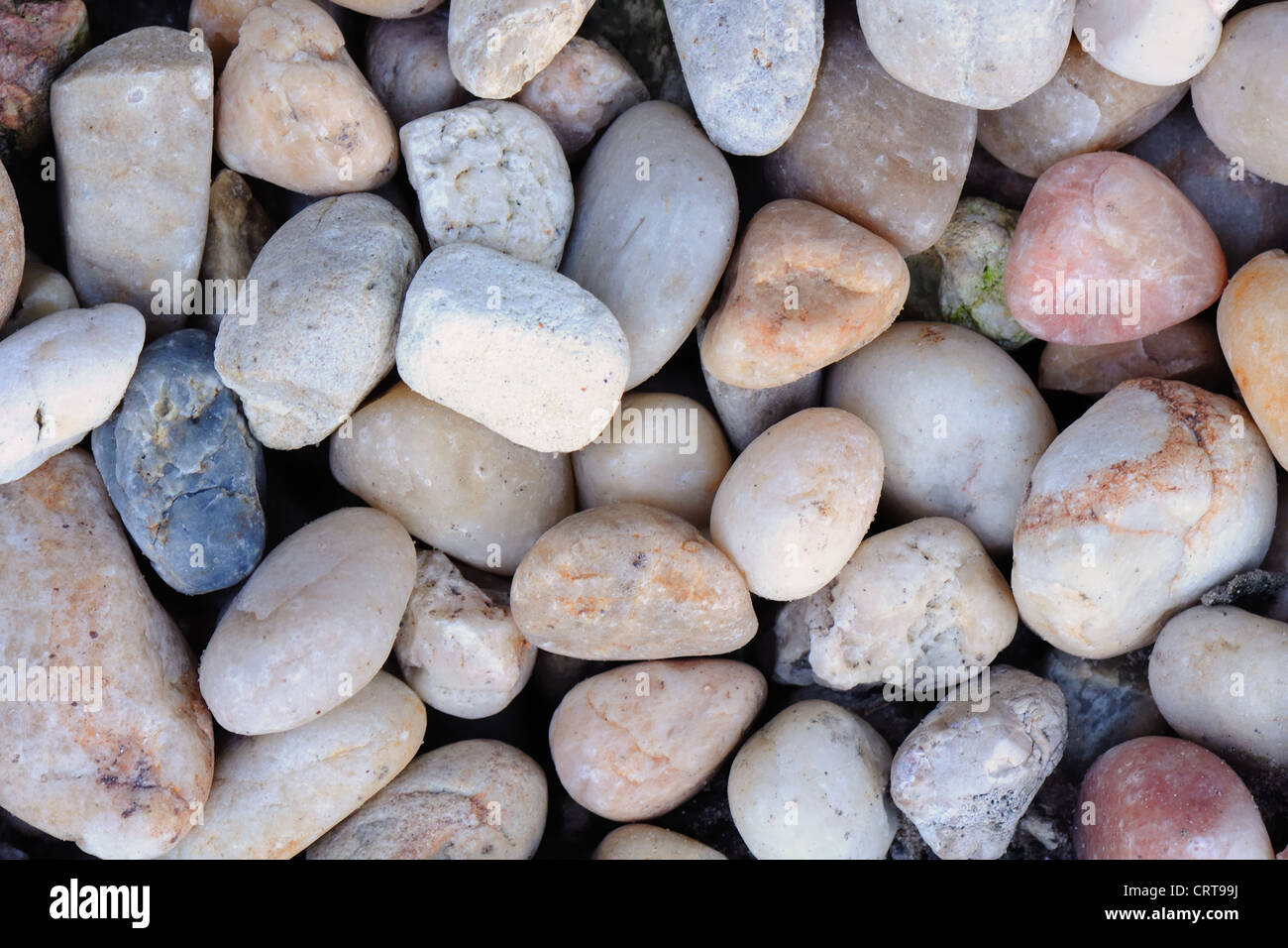 Colourful rounded pebbles Stock Photo - Alamy