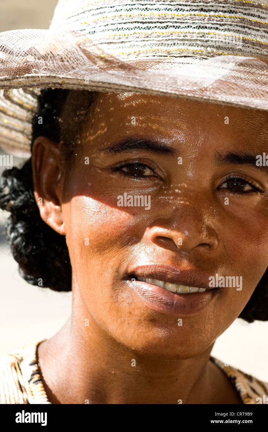 Woman in Mahajanga, Madagascar Stock Photo - Alamy