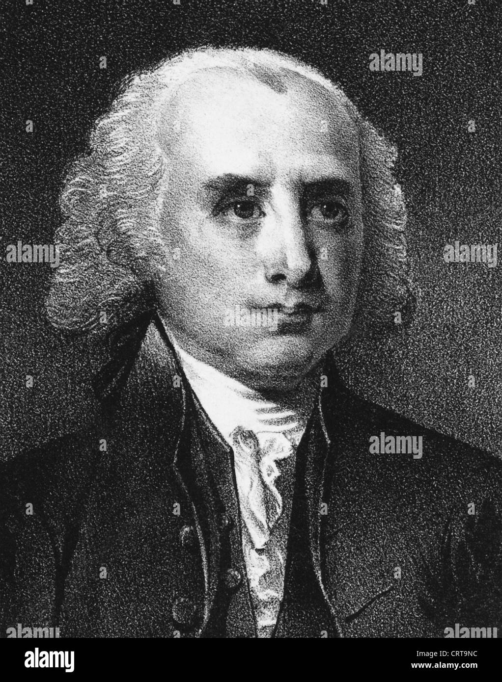 Vintage portrait of James Madison Stock Photo - Alamy