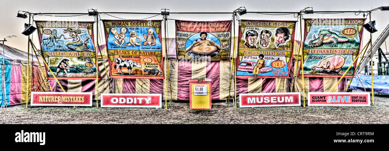 Amerikansk Skrekkhistorie Freakshow Plakat Freak Show Hi Res Stock