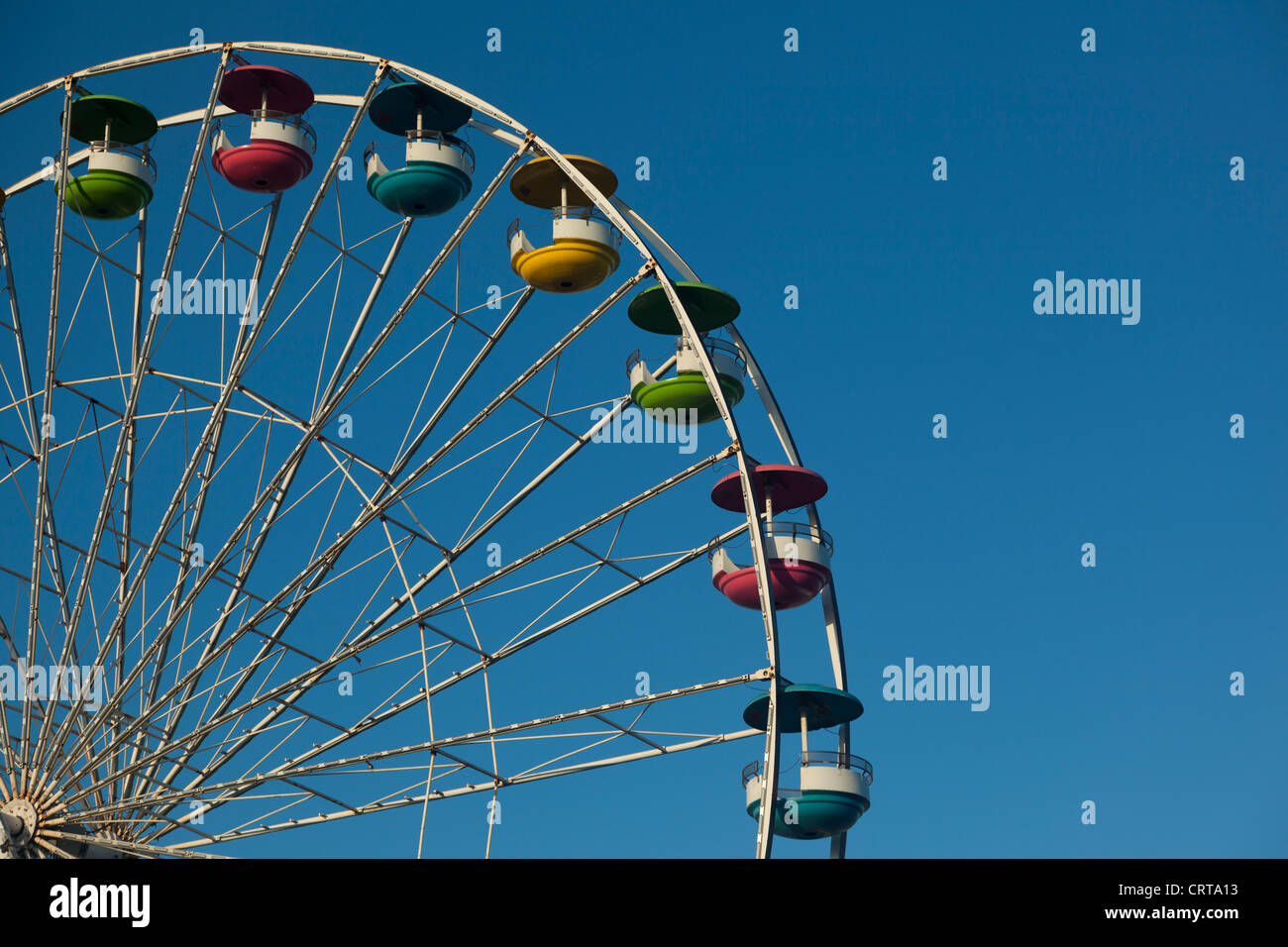 Ferris wheel ride at county fair Stock Photo - Alamy