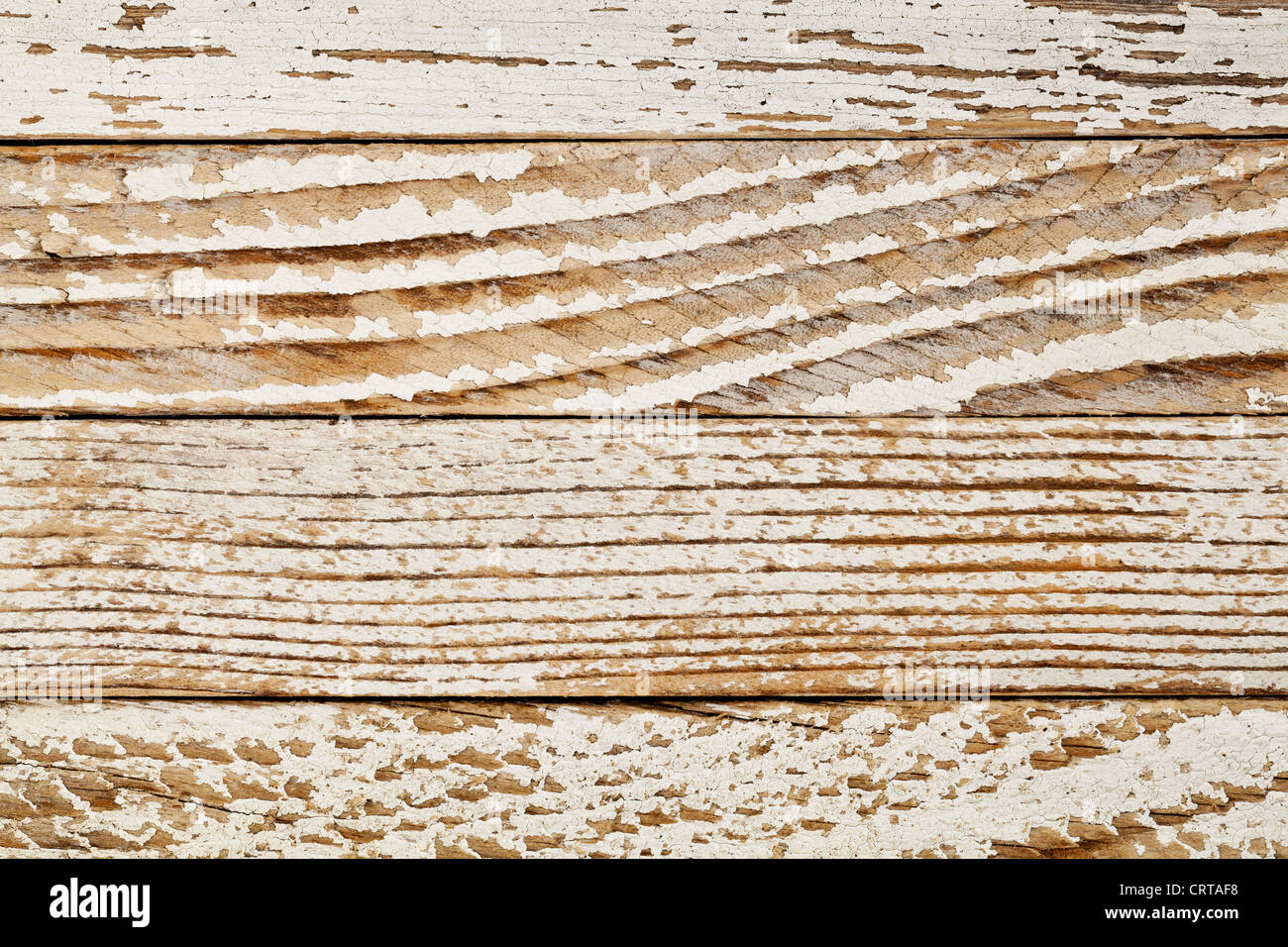 grunge wood background with old white painted planks, different grin ...
