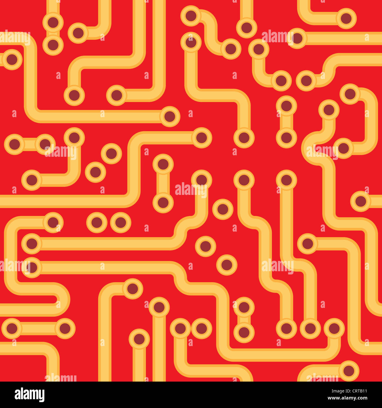Square seamless texture - the electronic circuit board Stock Photo - Alamy