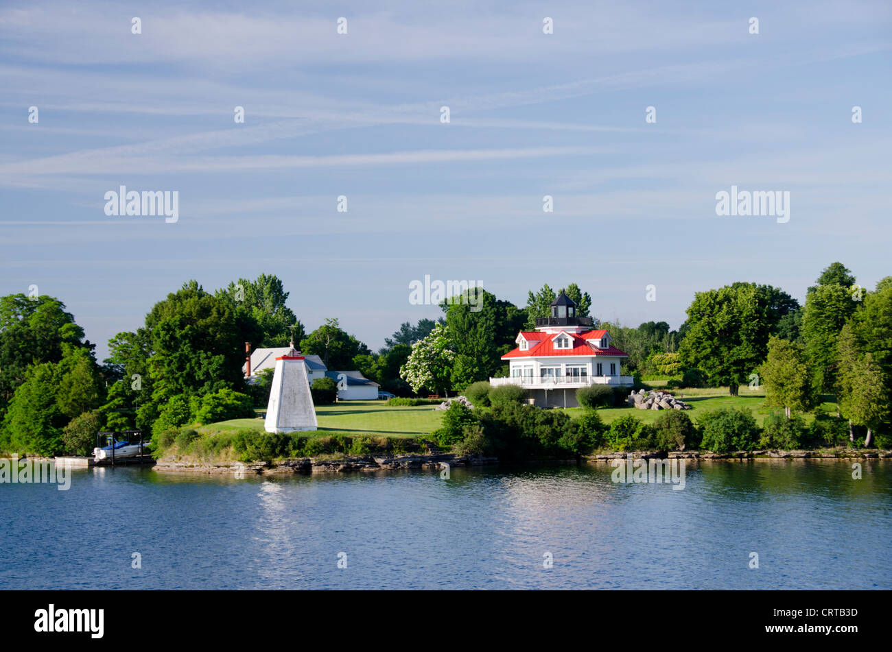 New York, St. Lawrence Seaway, Thousand Islands. The "American Narrows ...