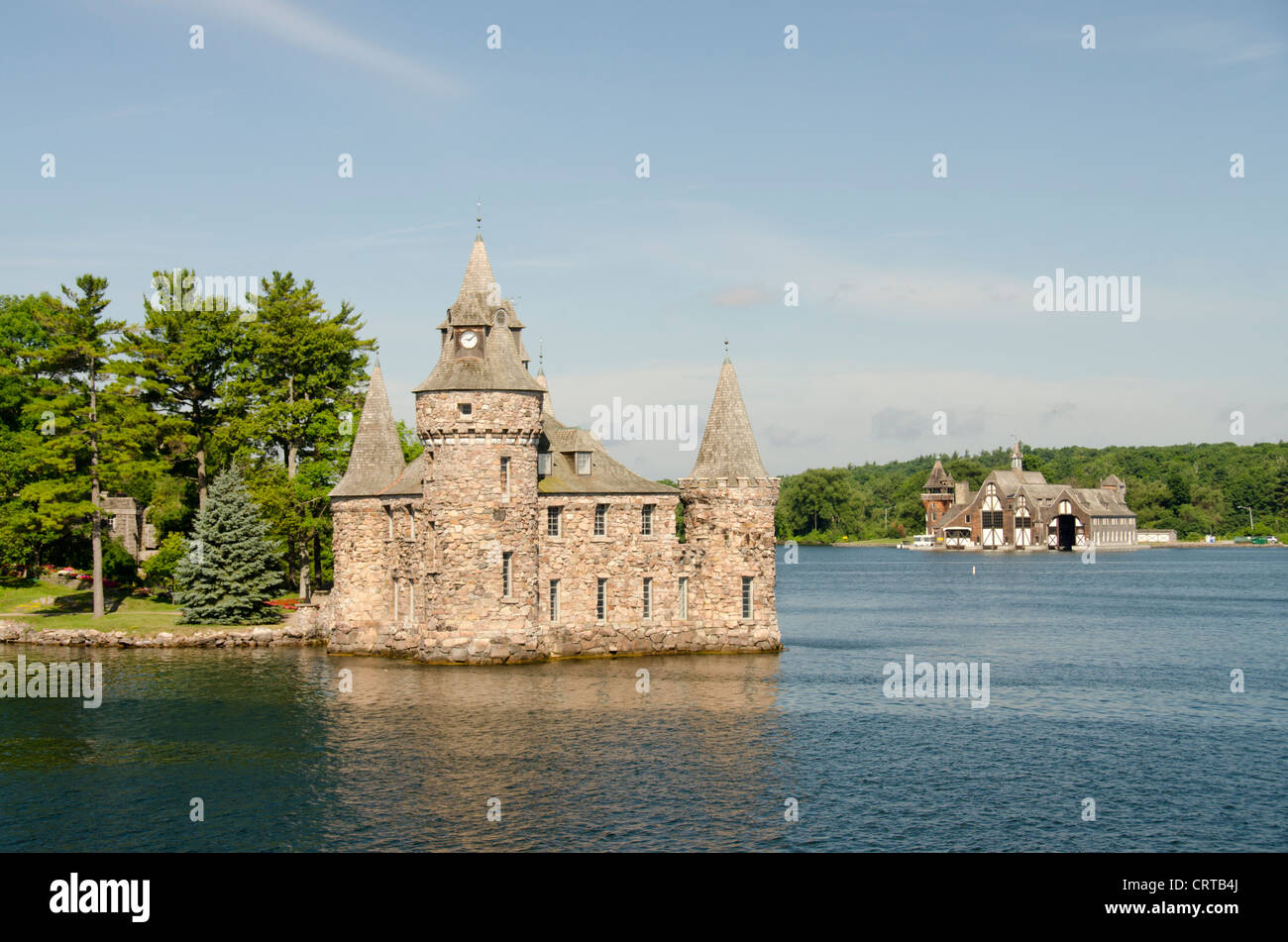New York, St. Lawrence Seaway, Thousand Islands. The "American Narrows ...