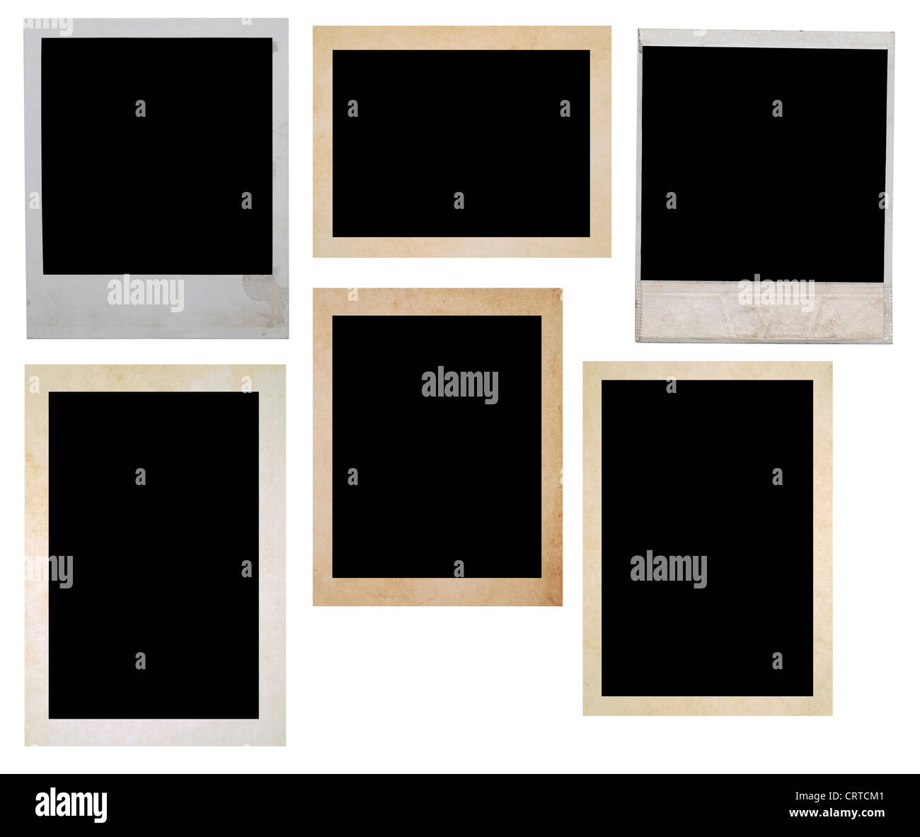 photo frames isolated on white Stock Photo - Alamy