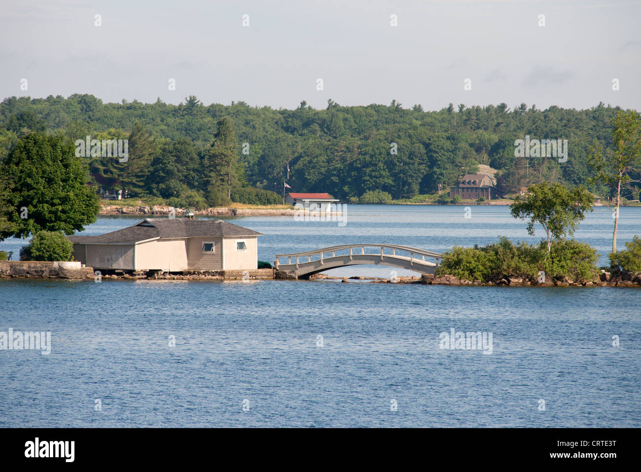 New York, St. Lawrence Seaway, Thousand Islands. The "American Narrows ...