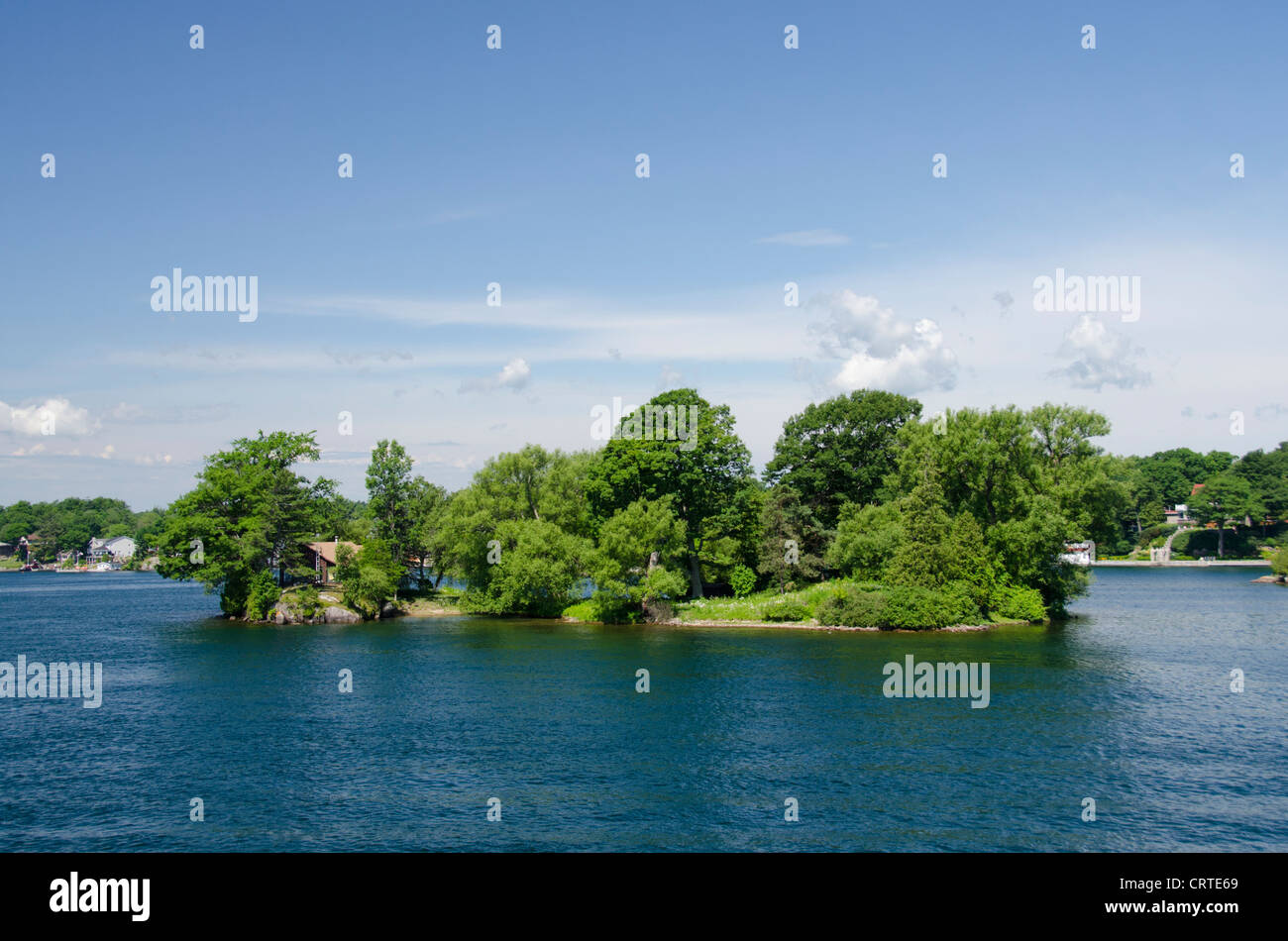 New York, St. Lawrence Seaway, Thousand Islands. The "American Narrows ...