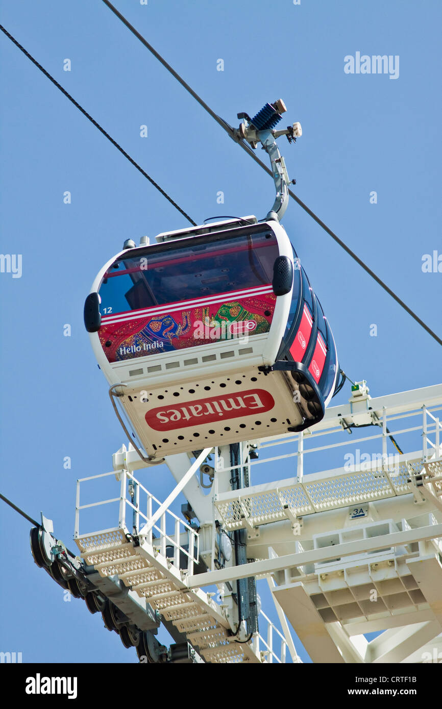 Emirates air line cable car hi-res stock photography and images - Alamy