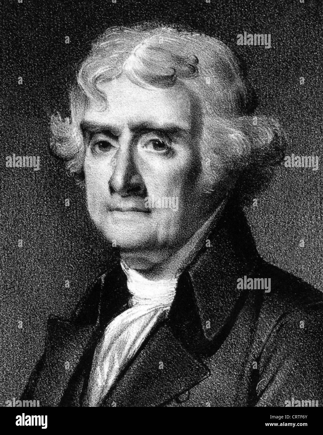 Vintage portrait of Thomas Jefferson Stock Photo - Alamy Vintage portrait of Thomas Jefferson Stock Photo - Alamy