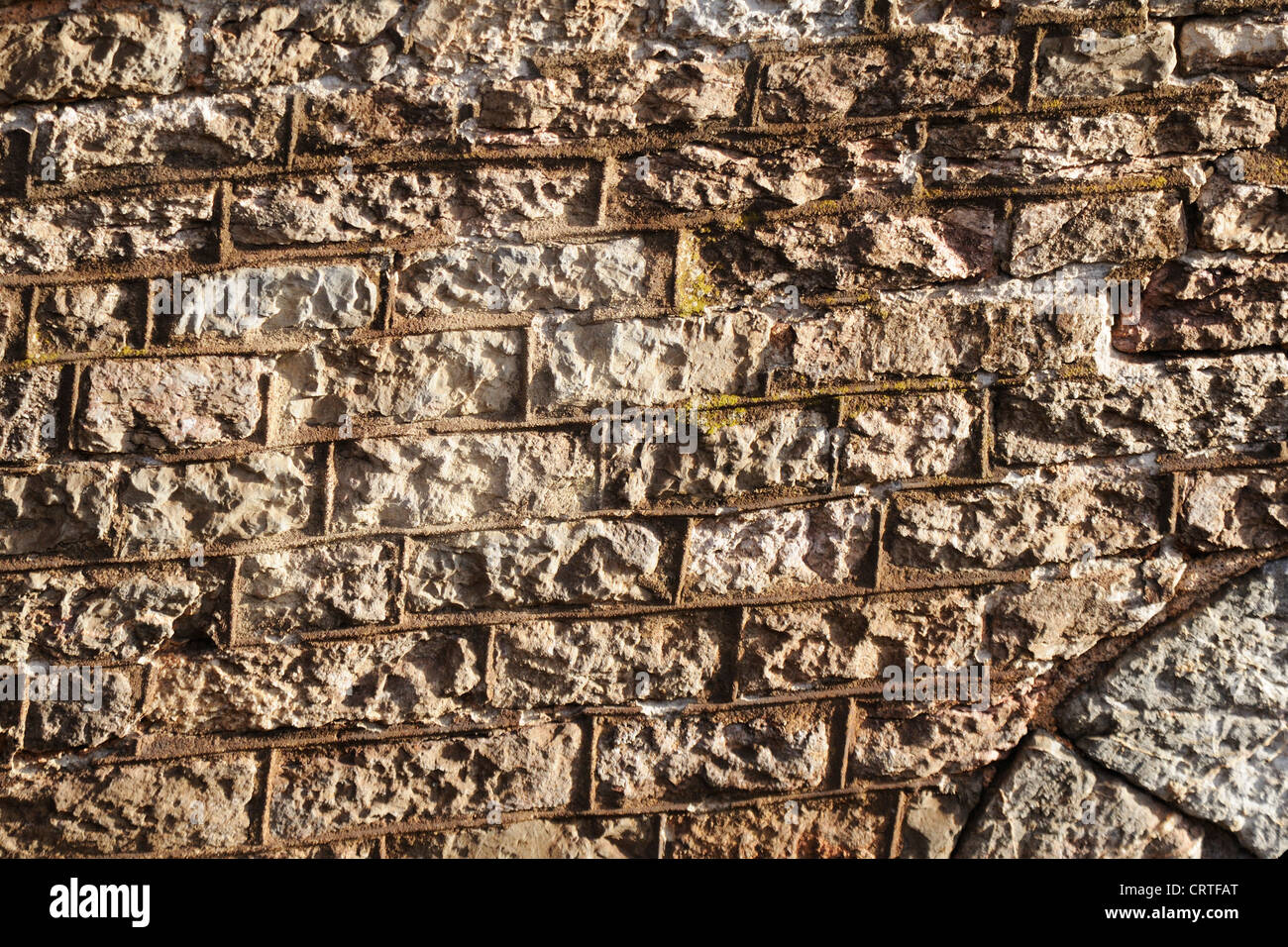 Wall made from sandstone hi-res stock photography and images - Alamy